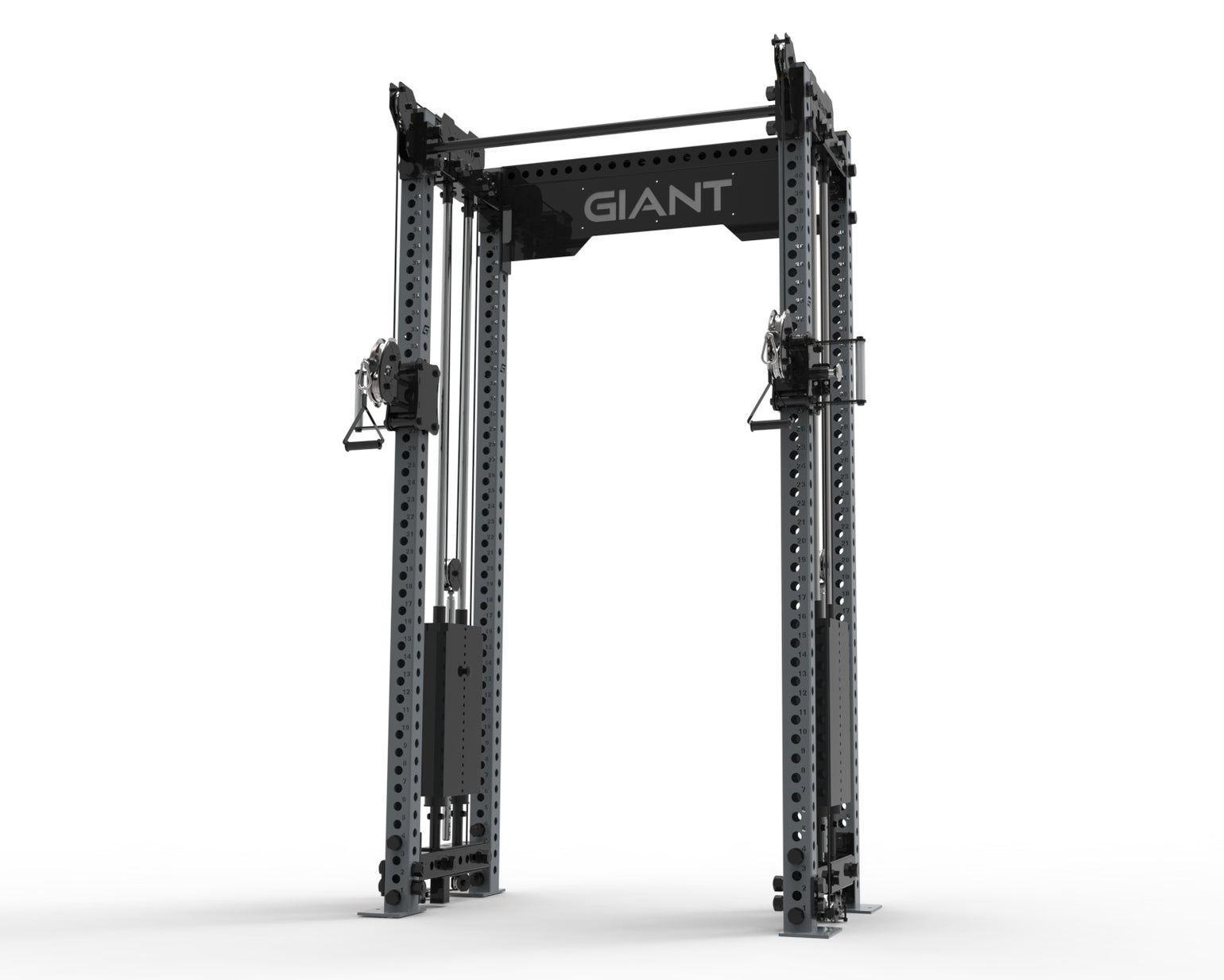 GIANT BD3X Axis 4-Post - Half Rack Functional Trainer (Tall) – Giant ...