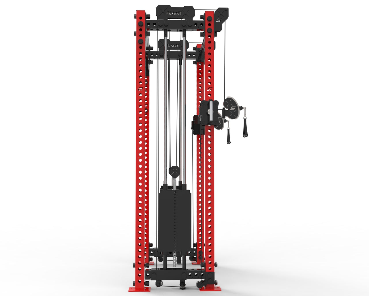 GIANT BD3X Axis 4-Post - Half Rack Functional Trainer (Tall) – Giant ...