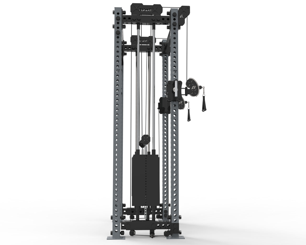 GIANT BD3X Axis 4-Post - Half Rack Functional Trainer (Tall) – Giant ...
