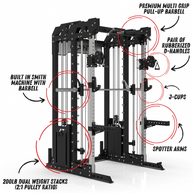 GIANT Vertex All-In-One Power Rack - Limited Series – Giant Lifting