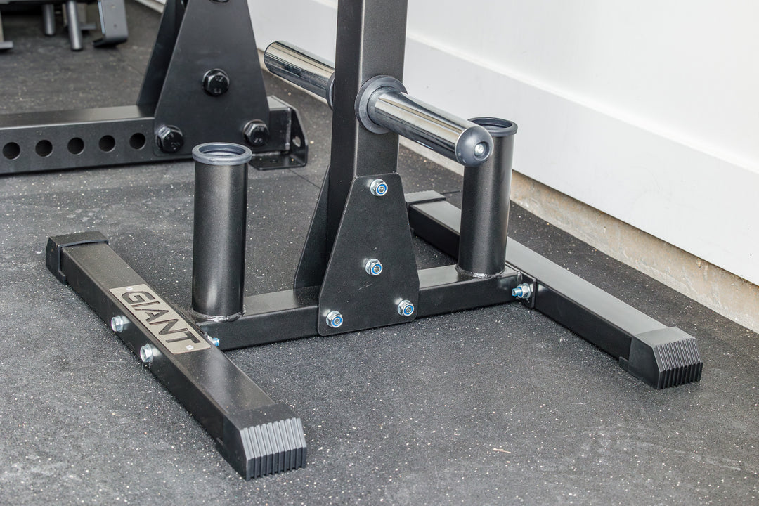 GIANT Bumper Plate Tree w/ Bar Storage – Giant Lifting